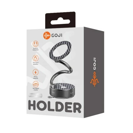 Drzac za mobilni telefon goji g14 magnet i vakum crni ( D2085 )