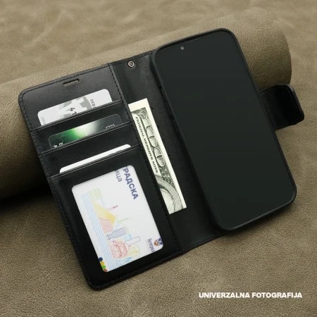 Futrola bi fold hanman ii za honor x5c / x5c plus crna ( F123462 )