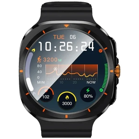 Hoco. Pametan sat, 1.5" ekran, Bluetooth, IP67 - Y29 Black