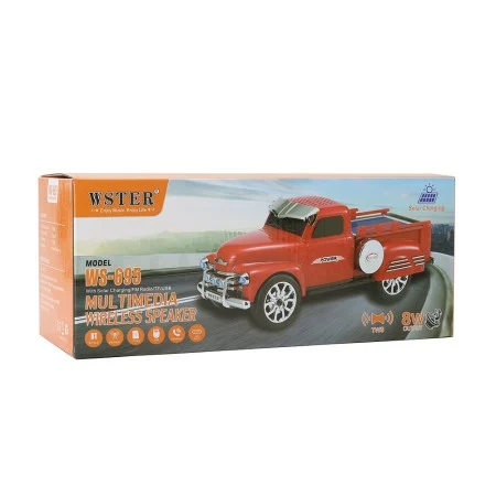 Zvucnik bluetooth ws-695 sa solarnim punjenjem auto bez ( ZV1230 )