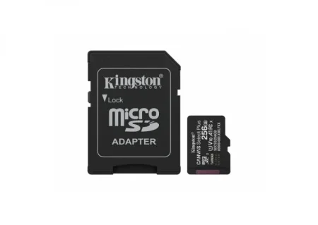 Kingston 256gb class10 u3/100mb/s-85mb/s sdcs3/256gb + adapter Mc microsdxc ( 24788 )