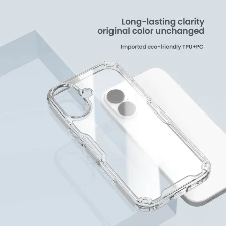 Futrola nillkin nature pro za iphone 17 (6.3) bela ( F121377 )