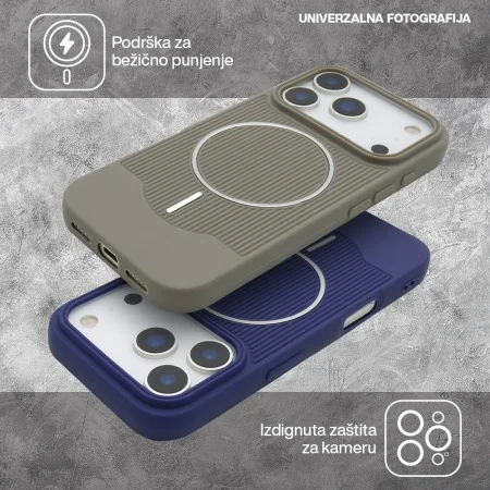 Futrola urban edge magsafe za iphone 17 (6.3) bakarna ( F122355 )
