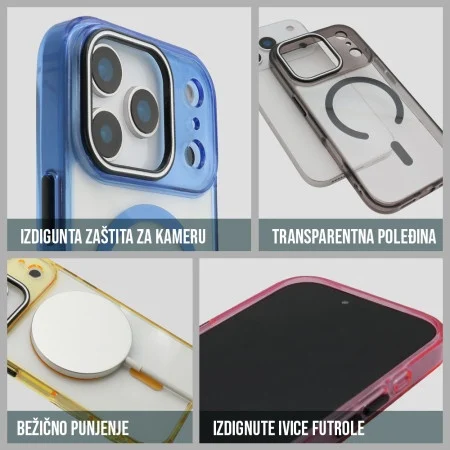 Futrola color ring magsafe za iphone 17 pro max (6.9) crna ( F122697 )