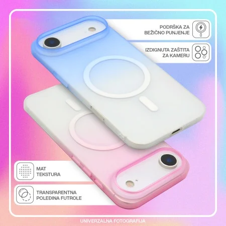 Futrola colorwhisper magsafe za iphone air (6.6) roze ( F122375 )
