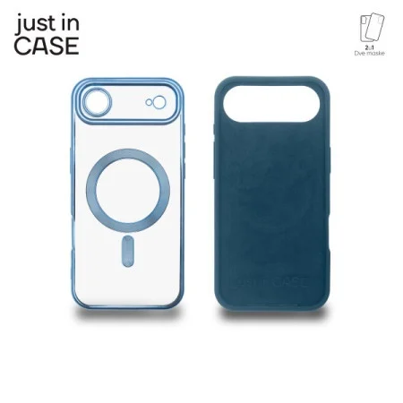Just in case 2u1 Extra case MAG MIX PLUS paket maski za telefon za iPhone 17 Air PLAVI ( MAGPL122BL )
