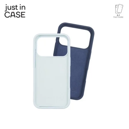 Just in case 2u1 Extra case MIX PLUS paket maski za telefon za iPhone 17 Pro PLAVI ( MIXPL122BL )