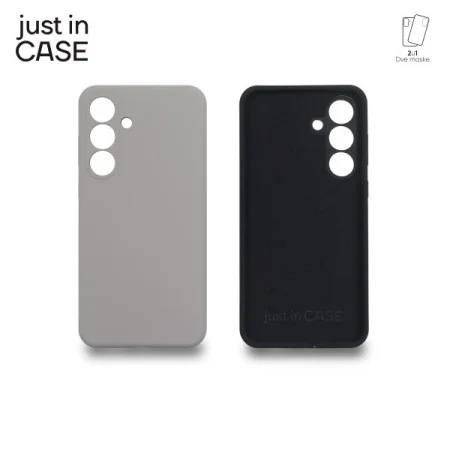 Just in case 2u1 Extra case MIX PLUS paket maski za telefon za Samsung S25FE CRNI ( MIXPL243BK )