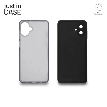 Just in case 2u1 Extra case MIX paket maski za telefon za Samsung A07 CRNI ( MIX241BK )