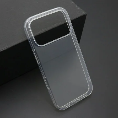 Futrola ultra tanki protect silikon za iphone 17 pro (6.3) providna (bela) ( F121486 )