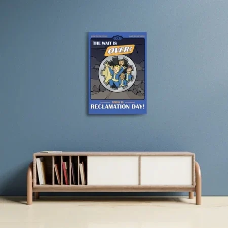 Fanattik Fallout Reclamation Day A3 Art Print ( 070960 )