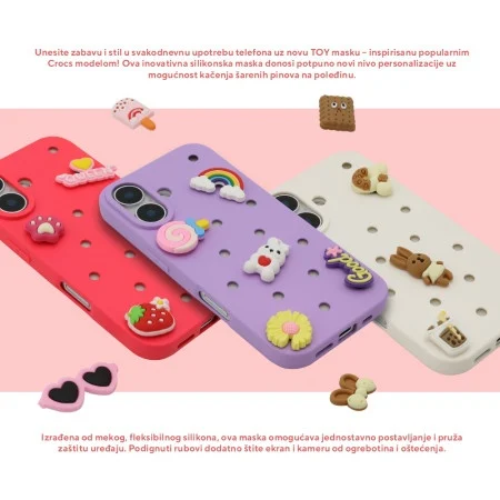 Futrola toy za iphone 14 (6.1) pink ( F121955 )