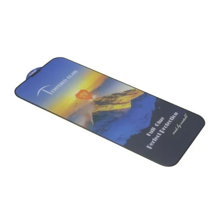 Folija za zastitu ekrana glass 2.5d za iphone 13/13 pro/14 (6.1) crna ( FL9349 )