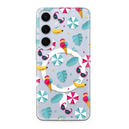 Futrola silikonska print magsafe za samsung s921b galaxy s24 5g beach ( F121082 )