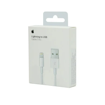 Apple kabal usb na lightning 1m beli full org (mxly2zm/a) ( U2095 )