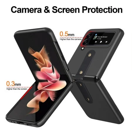 Futrola slim pc protective za samsung f721b galaxy z flip 4 5g ljubicasta ( F104927 )