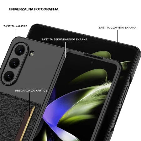Futrola elegant card za samsung f946b galaxy z fold 5 5g zelena (gkk case) ( F112932 )