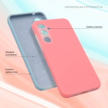 Futrola pastel color za samsung a356b galaxy a35 5g narandzasta ( F118347 )