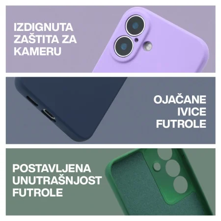 Futrola velvet touch za honor magic 7 lite tamno zelena ( F120036 )