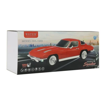 Zvucnik bluetooth ws-1969 auto crveni ( ZV1148 )