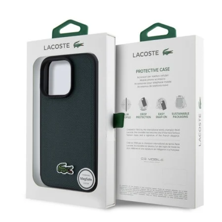 Lacoste magsafe maska za iphone 15 pro sinople green ( LCHMP15LPVCE )