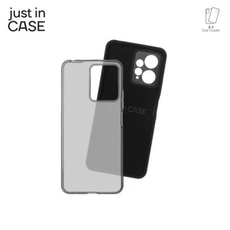 Just in case 2u1 extra case paket maski za telefon crni za Xiaomi redmi note 12 ( MIX321BK )