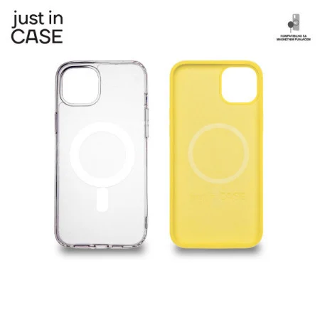 Just in case 2u1 extra case paket maski za telefon žuti za iPhone 14 plus ( MAGPL109YL )