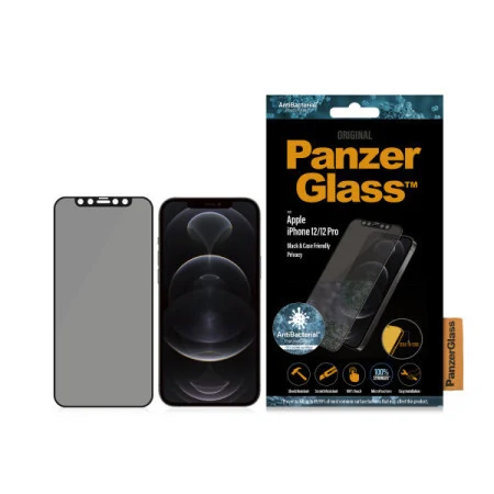 PanzerGlass zaštitno staklo case friendly privacy AB za iPhone 1212 pro ( PGP2711 )
