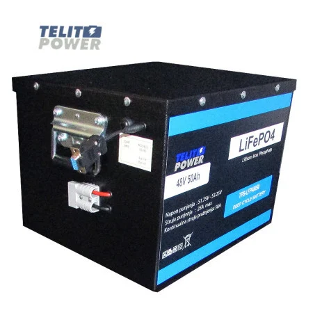 TelitPower 48V 50Ah TPB-LFP48050 LiFePO4 akumulator u metalnom kućištu ( P-2192 )