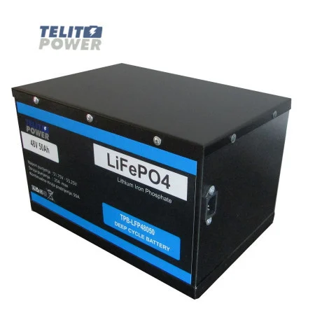 TelitPower 48V 50Ah TPB-LFP48050 LiFePO4 akumulator u metalnom kućištu II verzija ( P-2193 )