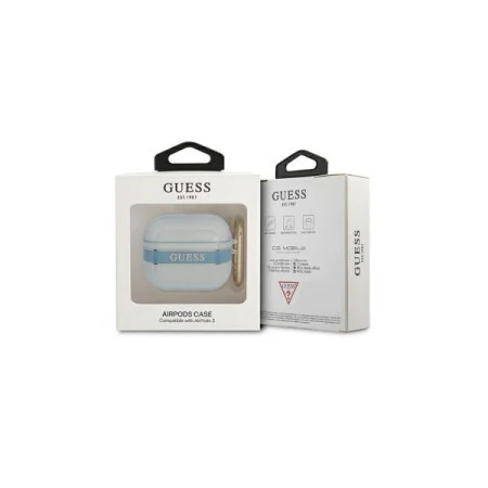 Guess futrola za AirPods 3 blue cord ( GSM165193 )