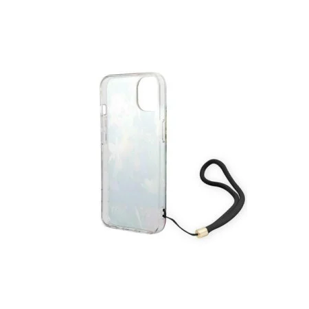 Guess Futrola za iPhone 14 Blue Flower Cord ( GSM167530 )