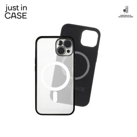 Just in case 2u1 extra case mag mix plus paket crni za iPhone 14 ( MAGPL108BK )