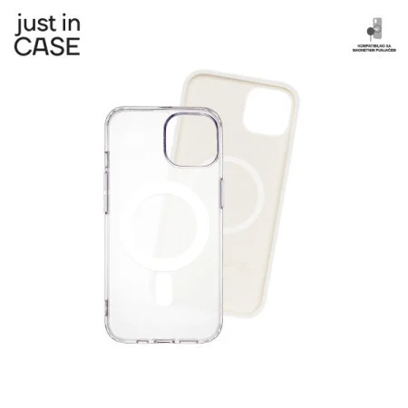 Just in case 2u1 extra case mag mix plus paket beli za iPhone 14 ( MAGPL108WH )