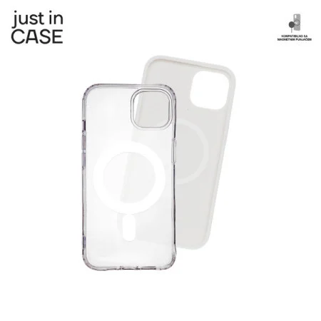Just in case 2u1 extra case mag mix plus paket beli za iPhone 13 ( MAGPL104WH )