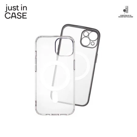 Just in case 2u1 extra case mag mix paket srebrni za iPhone 14 ( MAG108SL )