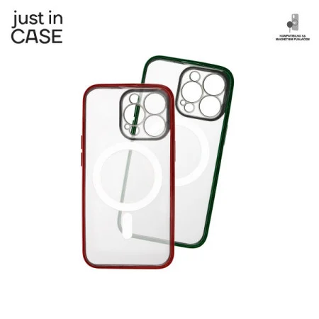 Just in case 2u1 extra case mag mix paket zeleno crveni za iPhone 13 pro ( MAG106GNRD )