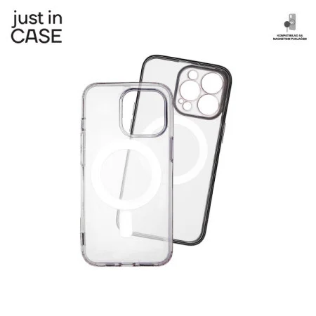 Just in case 2u1 extra case mag mix paket crni za iPhone 13 Pro ( MAG106BK )