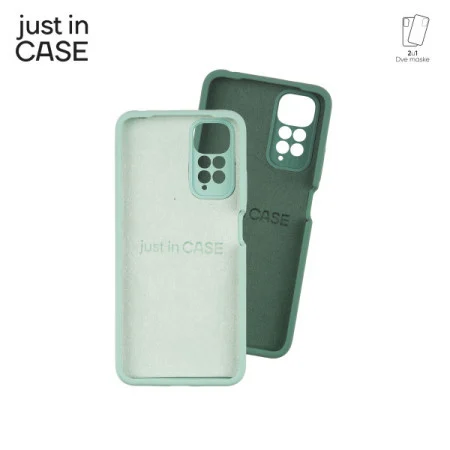 Just in case 2u1 extra case mix plus paket zeleni za Redmi Note 11 ( MIXPL312GN )