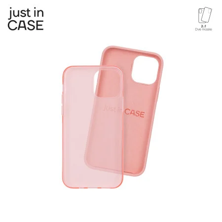 Just in case 2u1 extra case mix paket pink za iPhone 12 ( MIX103PK )