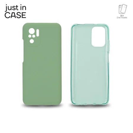 Just in case 2u1 extra case mix paket zeleni za Redmi note 10s ( MIX304GN )