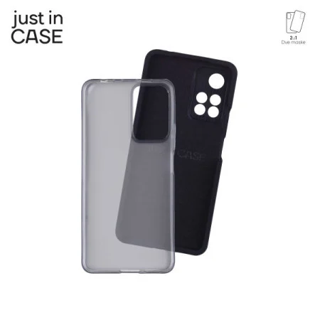 Just in case 2u1 extra case mix paket crni za Redmi Note 11 Pro + 5G ( MIX314BK )