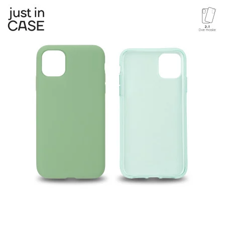 Just in case 2u1 extra case mix paket zeleni za iPhone 11 ( MIX102GN )