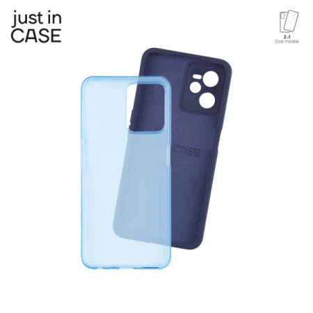 Just in case 2u1 extra case mix paket plavi za Realme C35 ( MIX443BL )