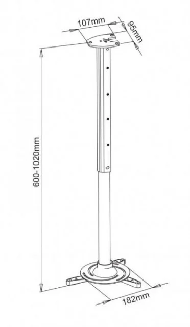 S BOX PM 102 XL Nosač projektora