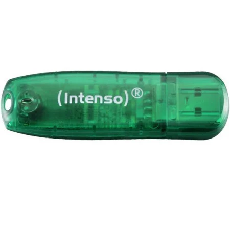 Intenso USB flash drive 8GB Hi-Speed USB 2.0, rainbow Line, zeleni - USB2.0-8GB/rainbow