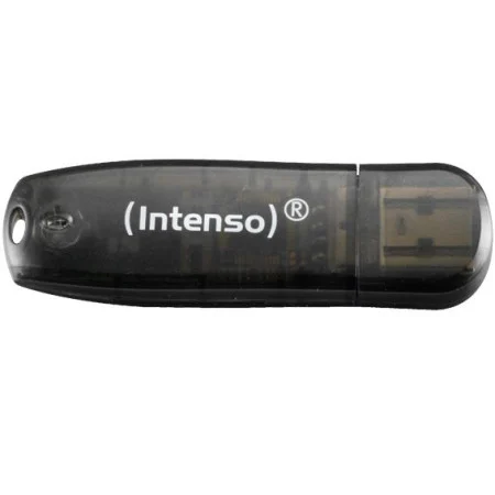 Intenso USB flash drive 16GB Hi-Speed USB 2.0, rainbow Line, crni - USB2.0-16GB/rainbow