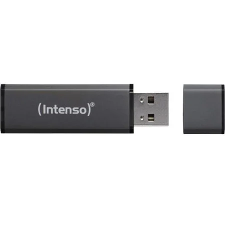 Intenso USB flash drive 16GB Hi-Speed USB 2.0, ALU Line - USB2.0-16GB/Alu-a