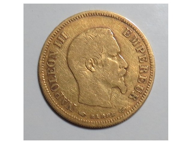 Zlatnik Napoleon III 10 franaka