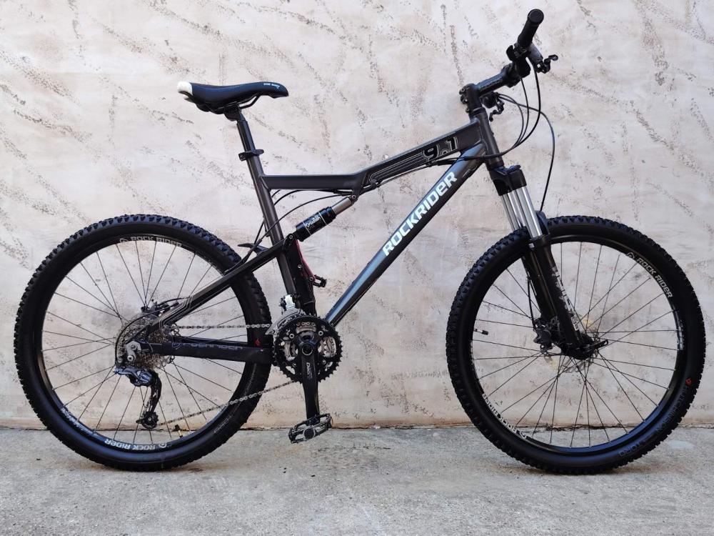 Rockrider FULL SUSPENSION vazdusni ROCKSHOX XL ram